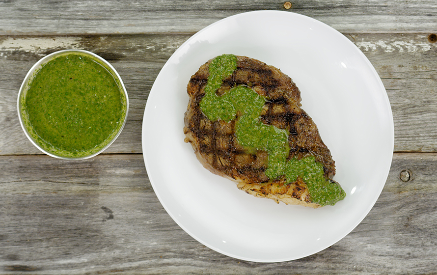 Chimichurri Ribeye Steak - Preferred Angus®
